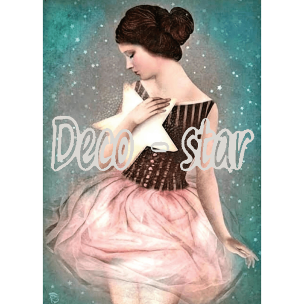 Ριζόχαρτο Deco Star, 30x40cm, No. 1766 - Fantasy del Art