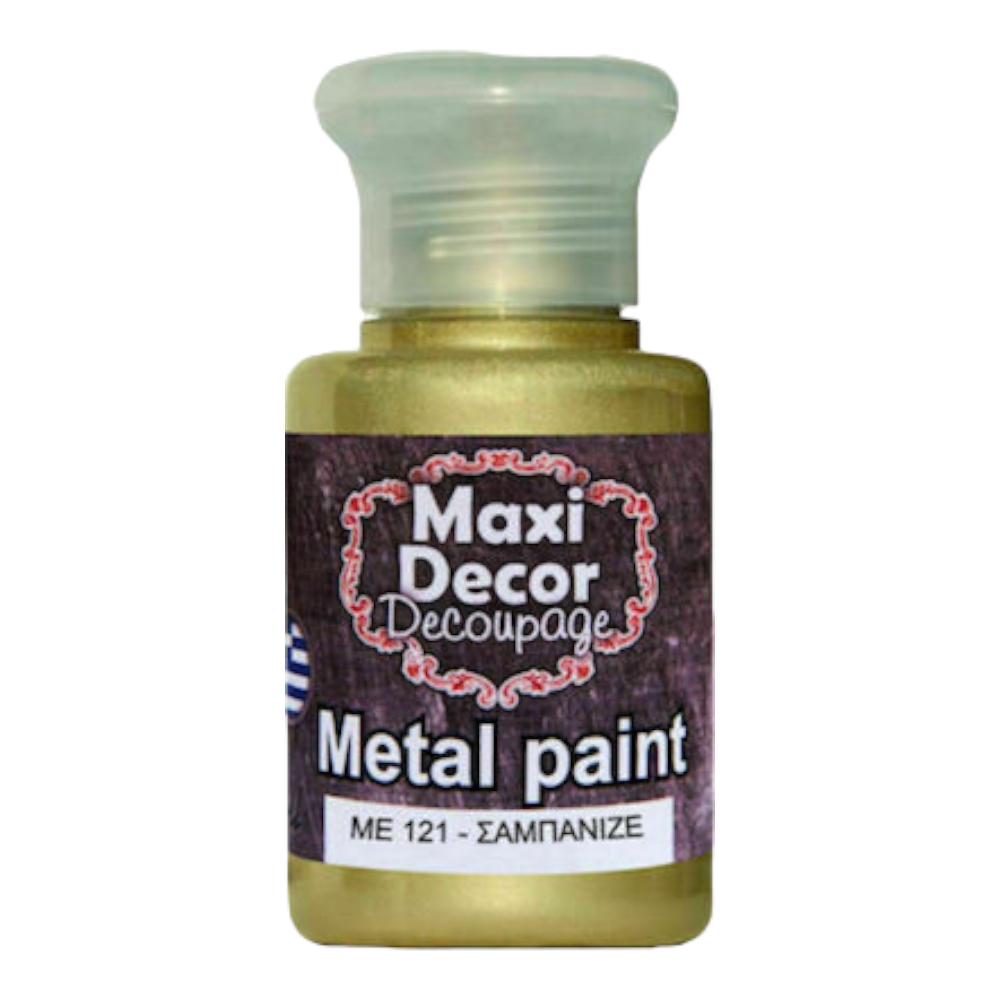 Μεταλλικά Χρώματα Maxi Decor, 60ml - Fantasy del Art